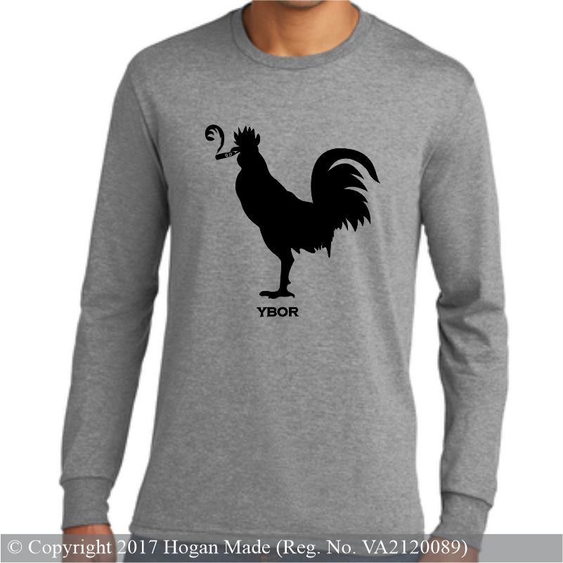 Smokin' Rooster Long Sleeve Tee – Hogan Made
